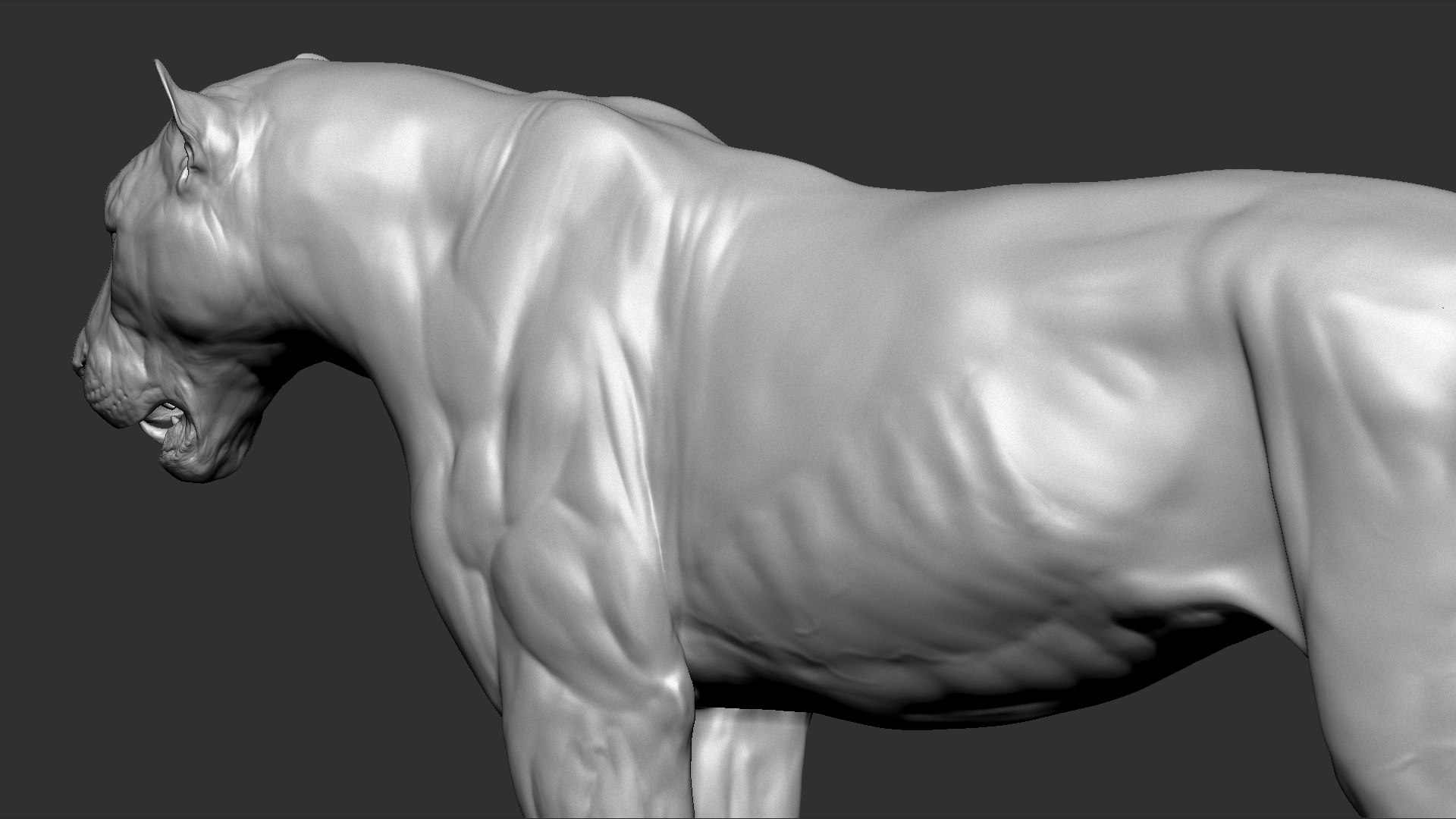 3D tiger vfx ultra zbrush - TurboSquid 1531903