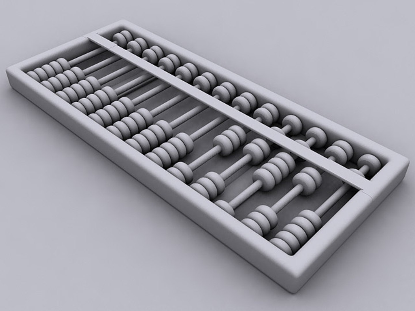 3D Abacus Model - TurboSquid 1301558