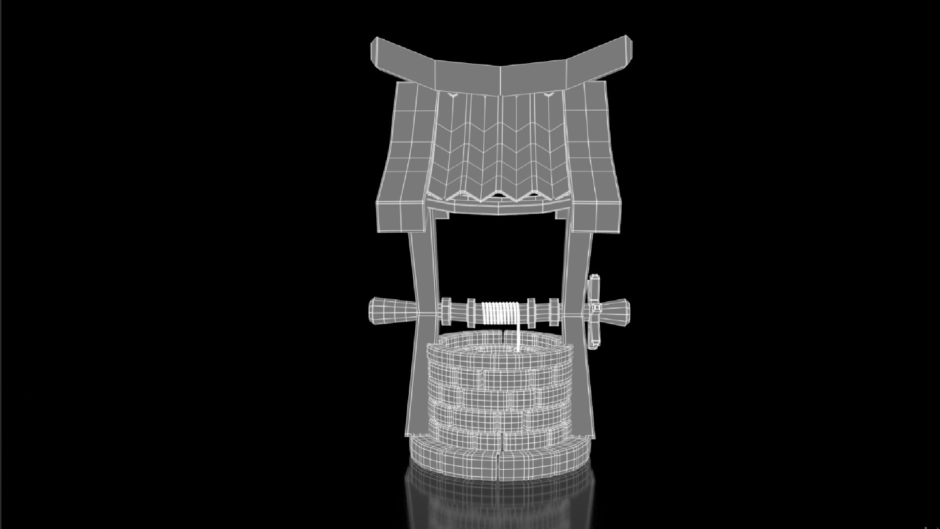 3D Model Stylized Water Well - TurboSquid 1929146