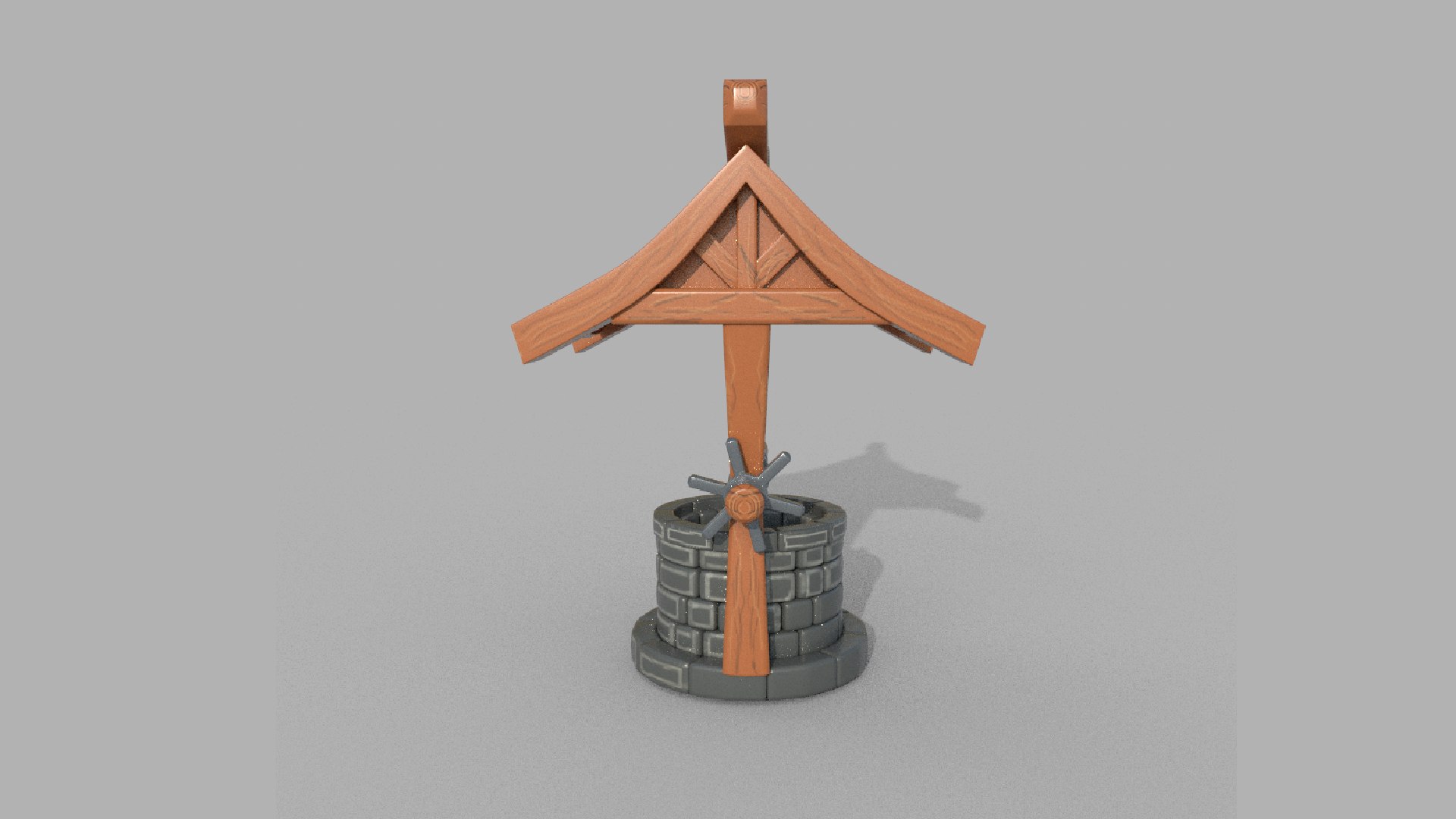 3D Model Stylized Water Well - TurboSquid 1929146