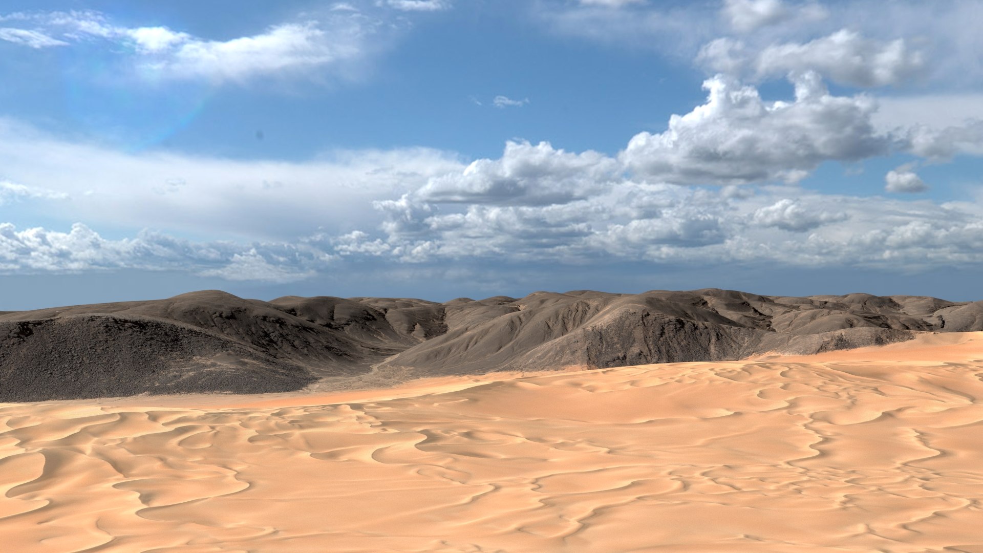 Landscape Nature Reserve 3d Model