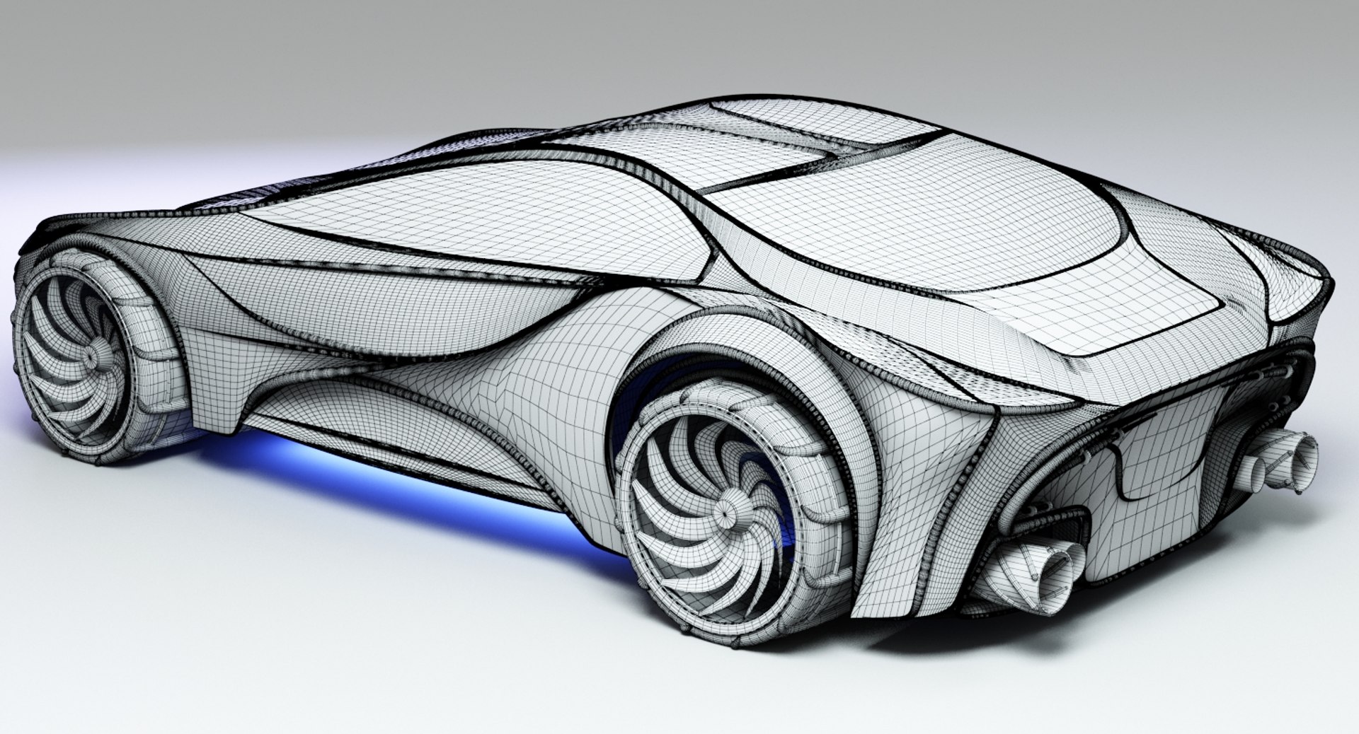 Concept Car 3D Model - TurboSquid 1229452