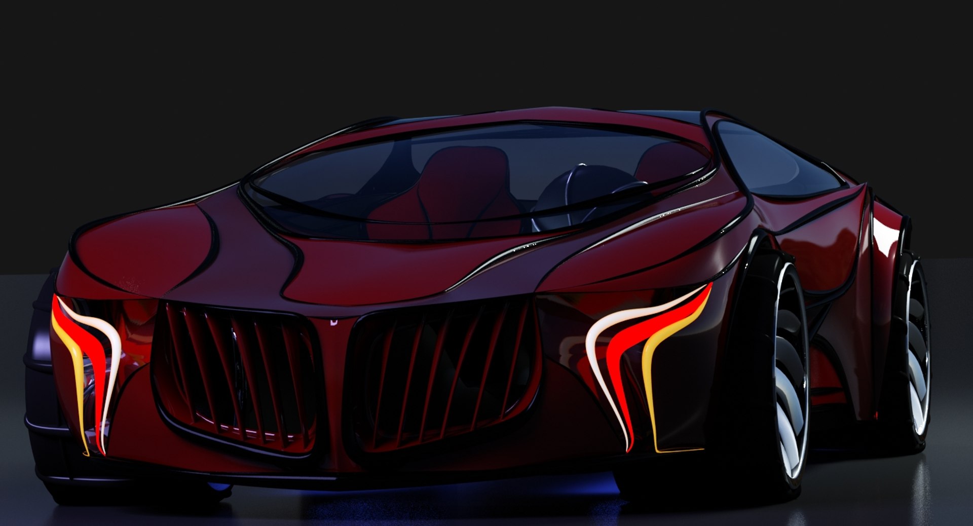 Concept Car 3D Model - TurboSquid 1229452
