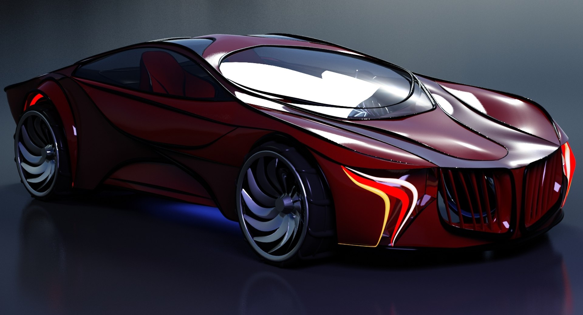 Concept Car 3D Model - TurboSquid 1229452