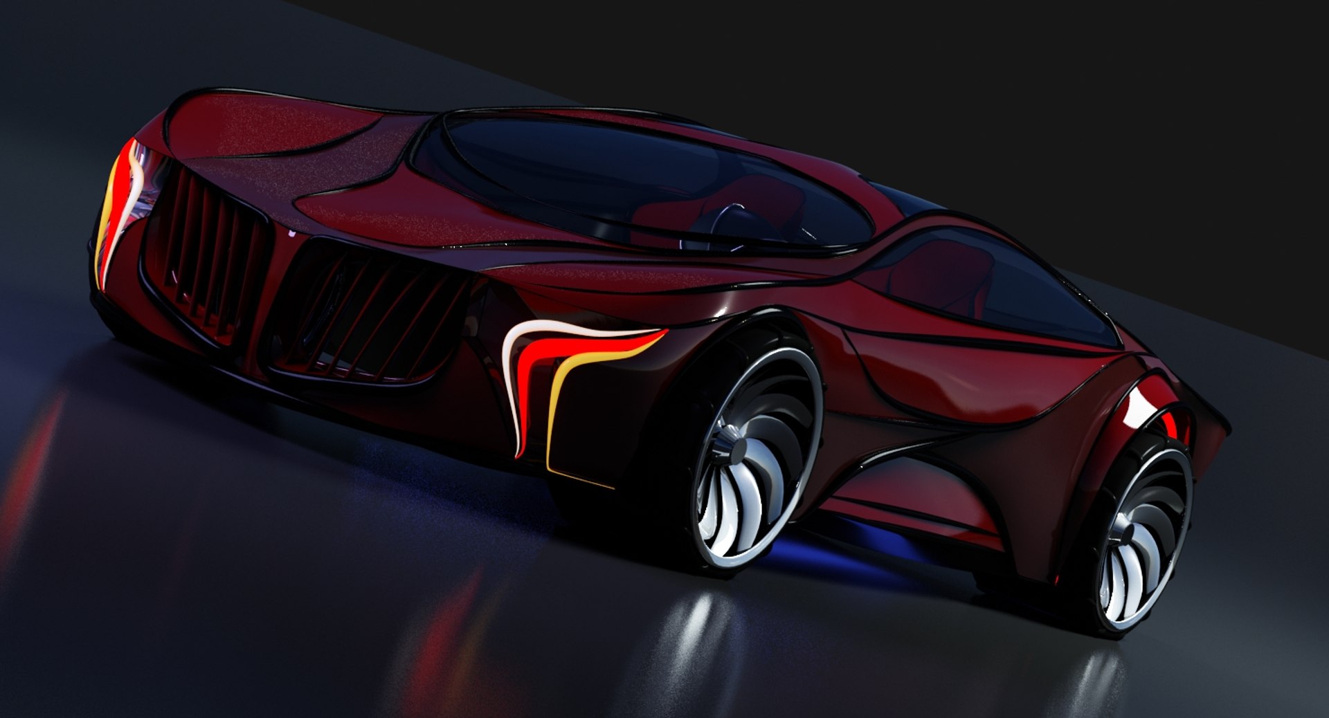 Concept Car 3D Model - TurboSquid 1229452