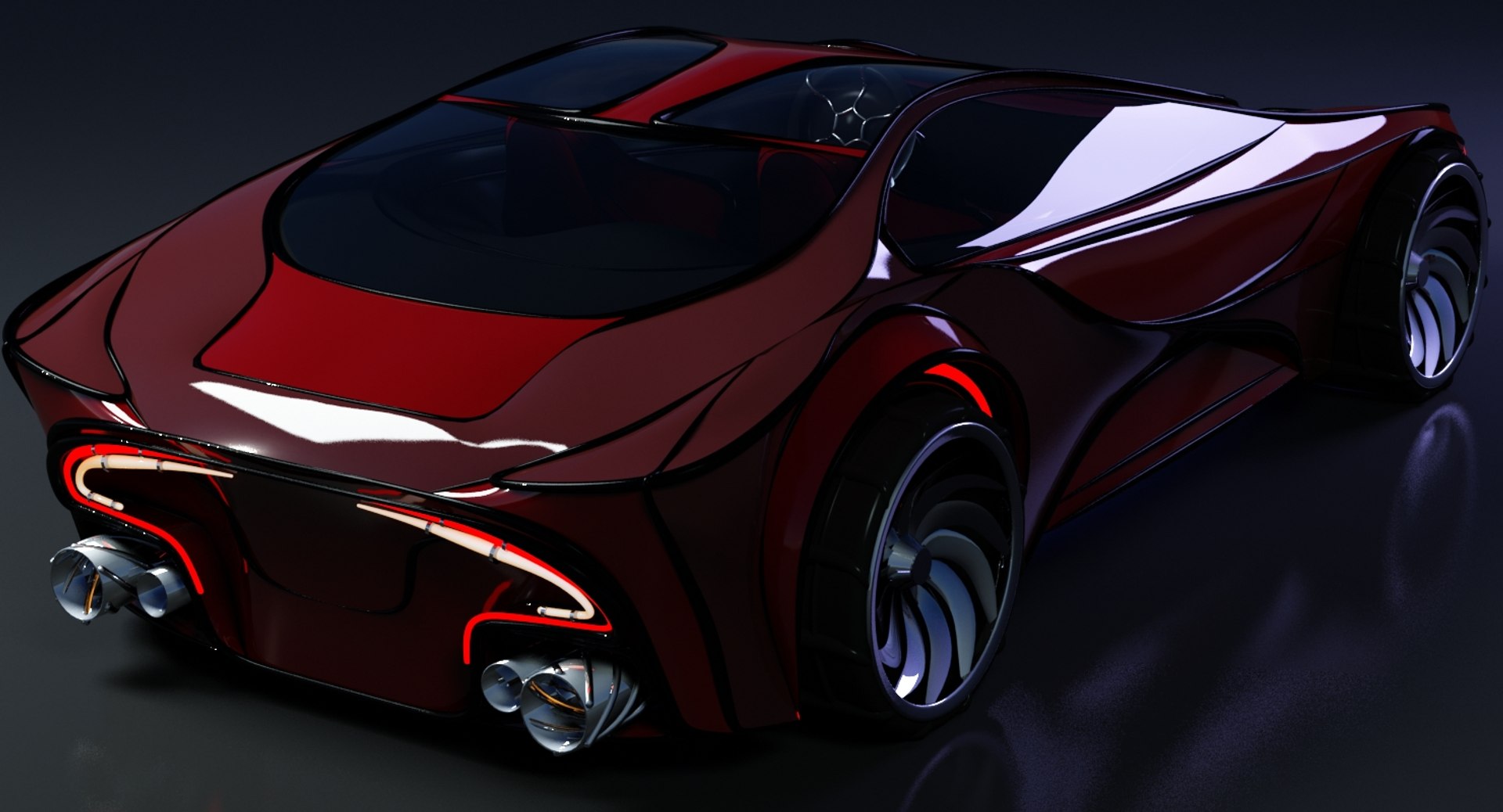 Concept Car 3D Model - TurboSquid 1229452