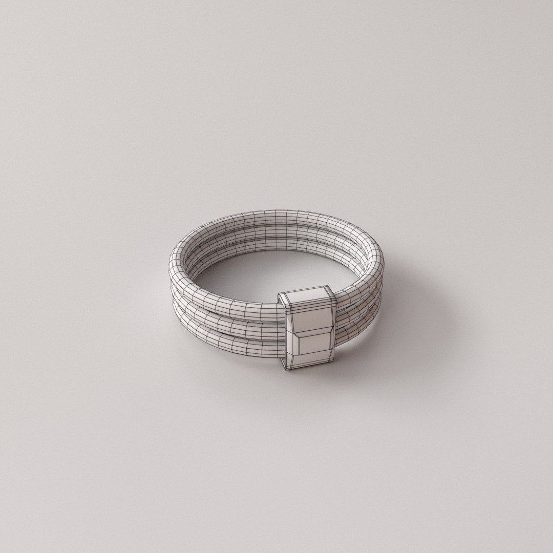 Golden Ring 3D Model - TurboSquid 1488181