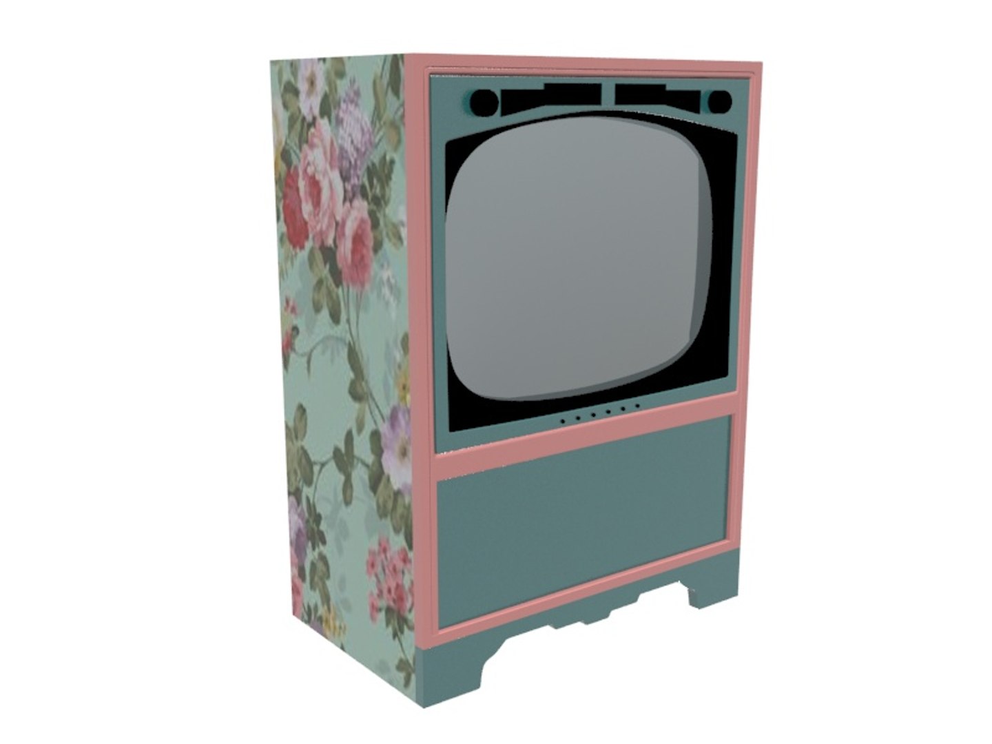 3D Model Tv Vintage - TurboSquid 1556878