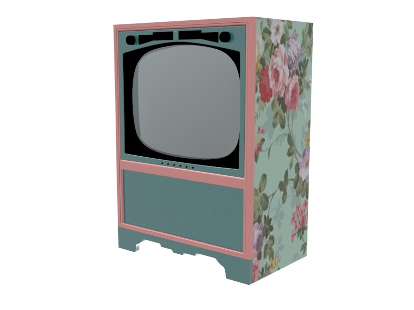 3D Model Tv Vintage - TurboSquid 1556878