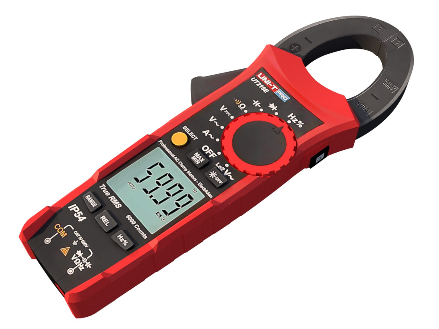 3D Multimeter Ammeter Model - TurboSquid 1327024