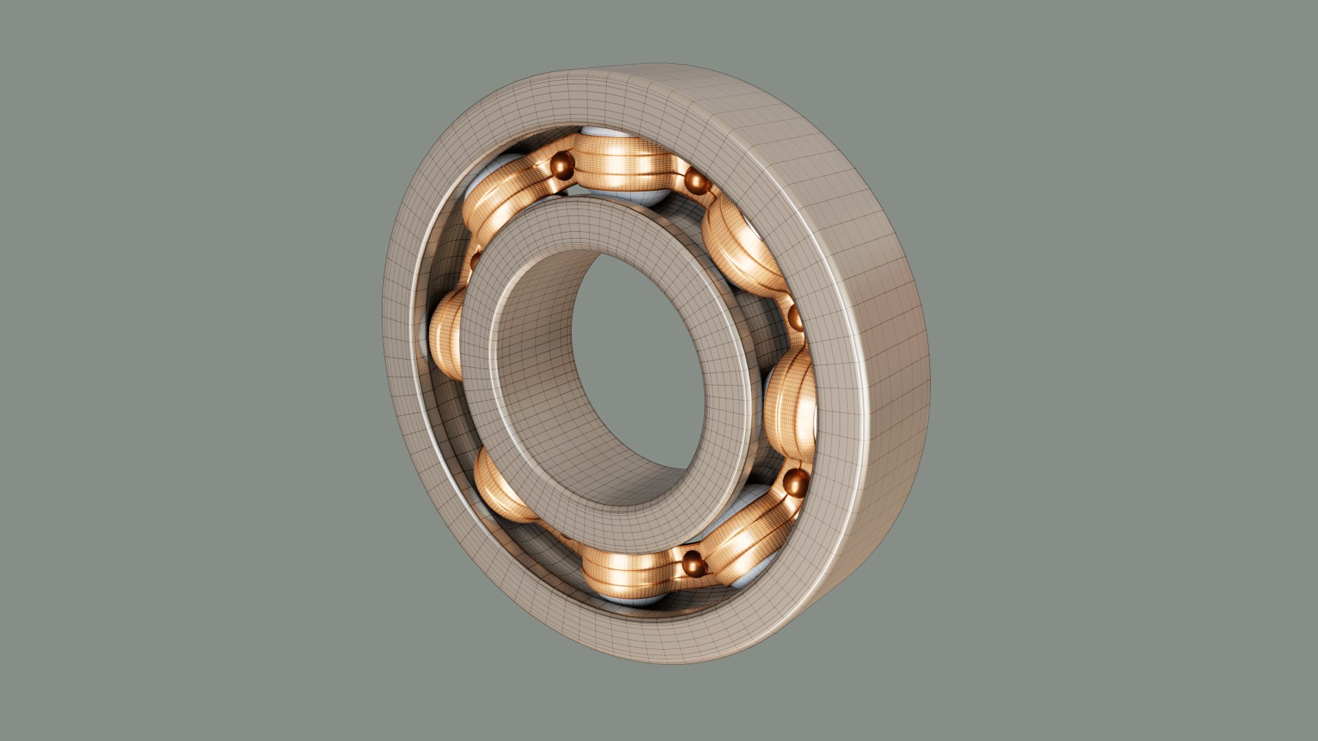 Ball Bearing Low Poly Smooth Mesh 3D Model - TurboSquid 2319555