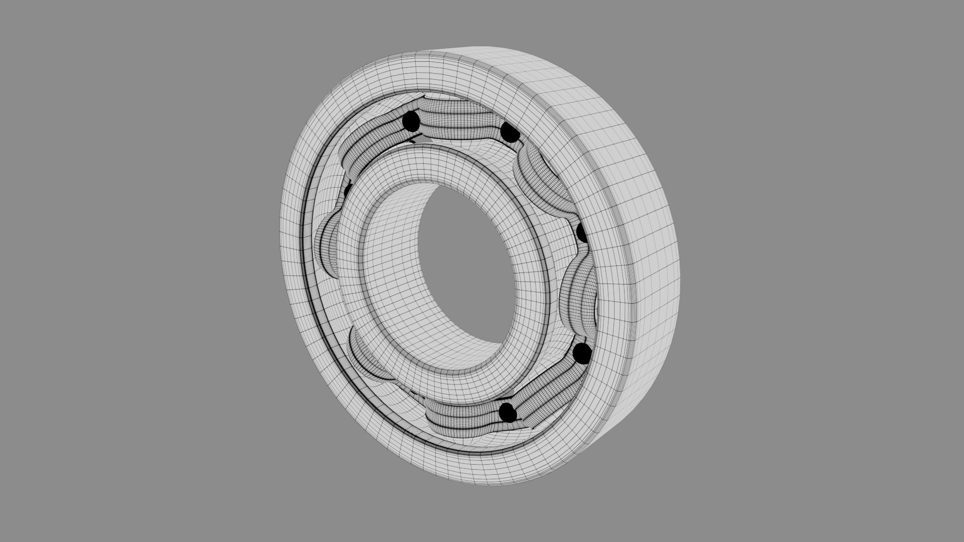 Ball Bearing Low Poly Smooth Mesh 3D Model - TurboSquid 2319555