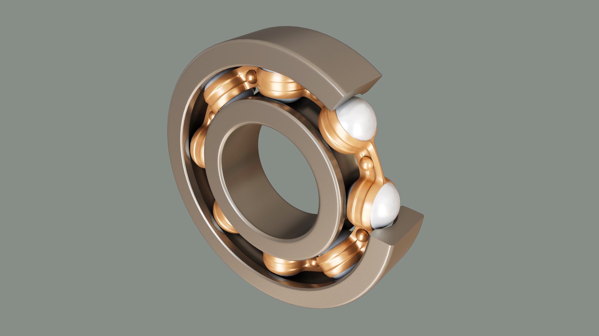 Ball Bearing Low Poly Smooth Mesh 3D Model - TurboSquid 2319555