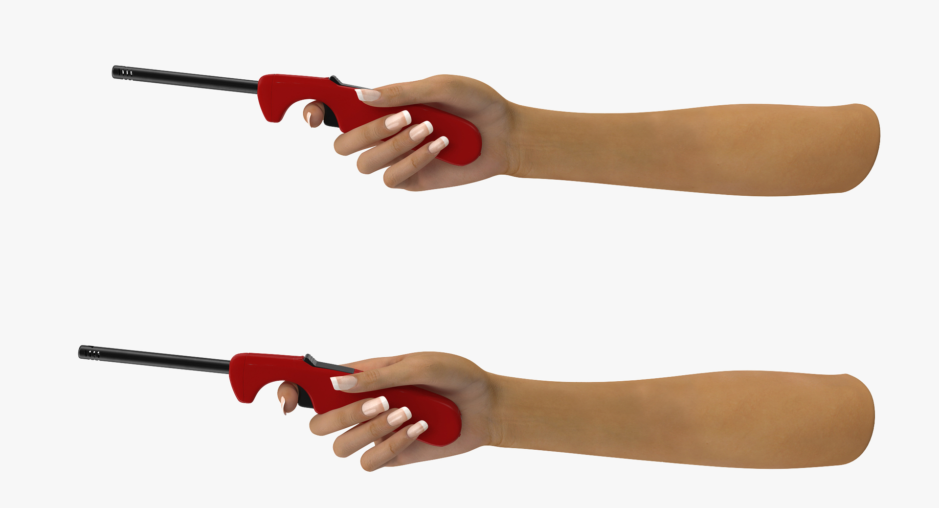 Grill Lighter Hand Rigged 3D Model - TurboSquid 1542280