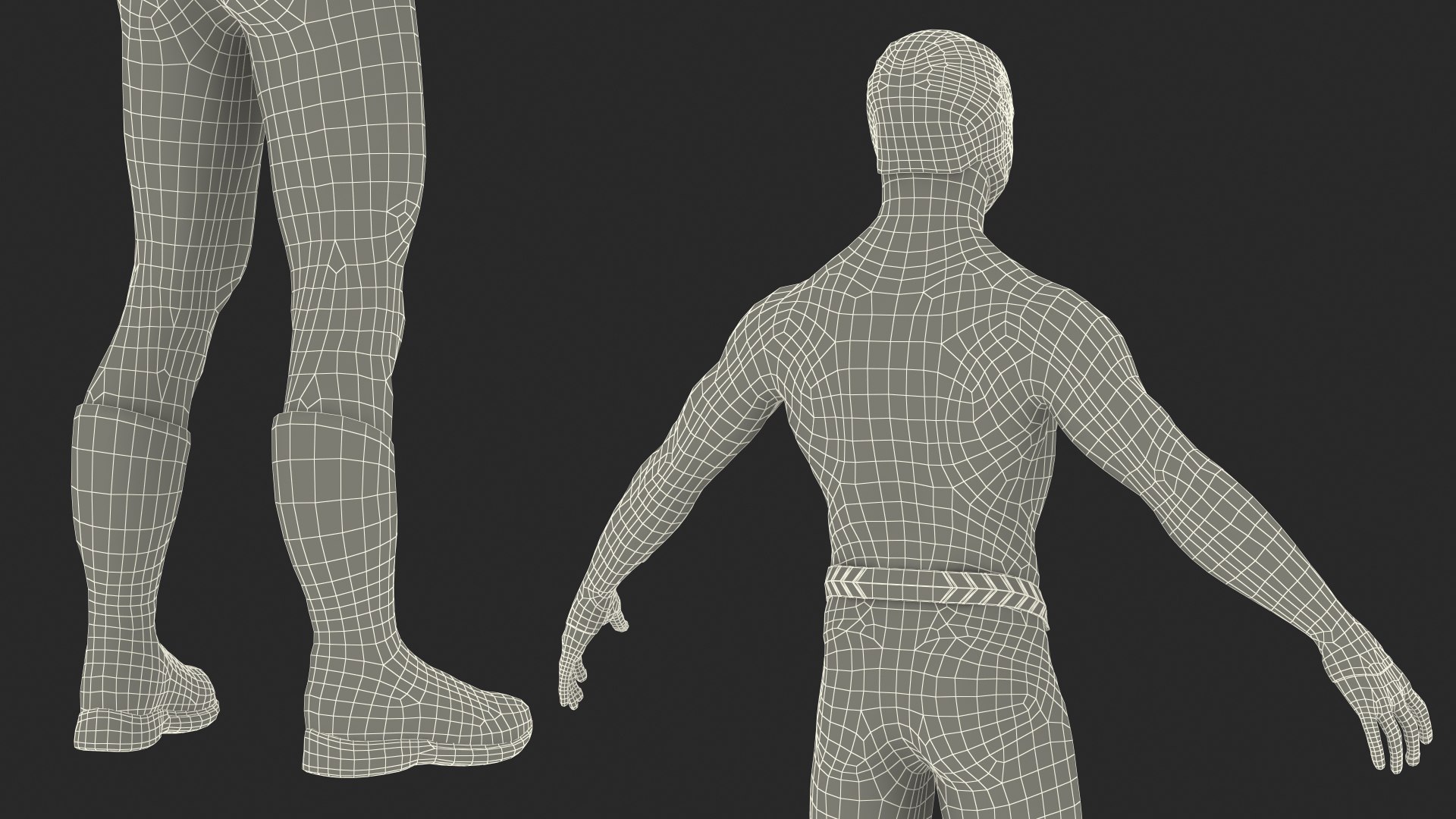 Superhero Character A-pose 3D model - TurboSquid 2073175