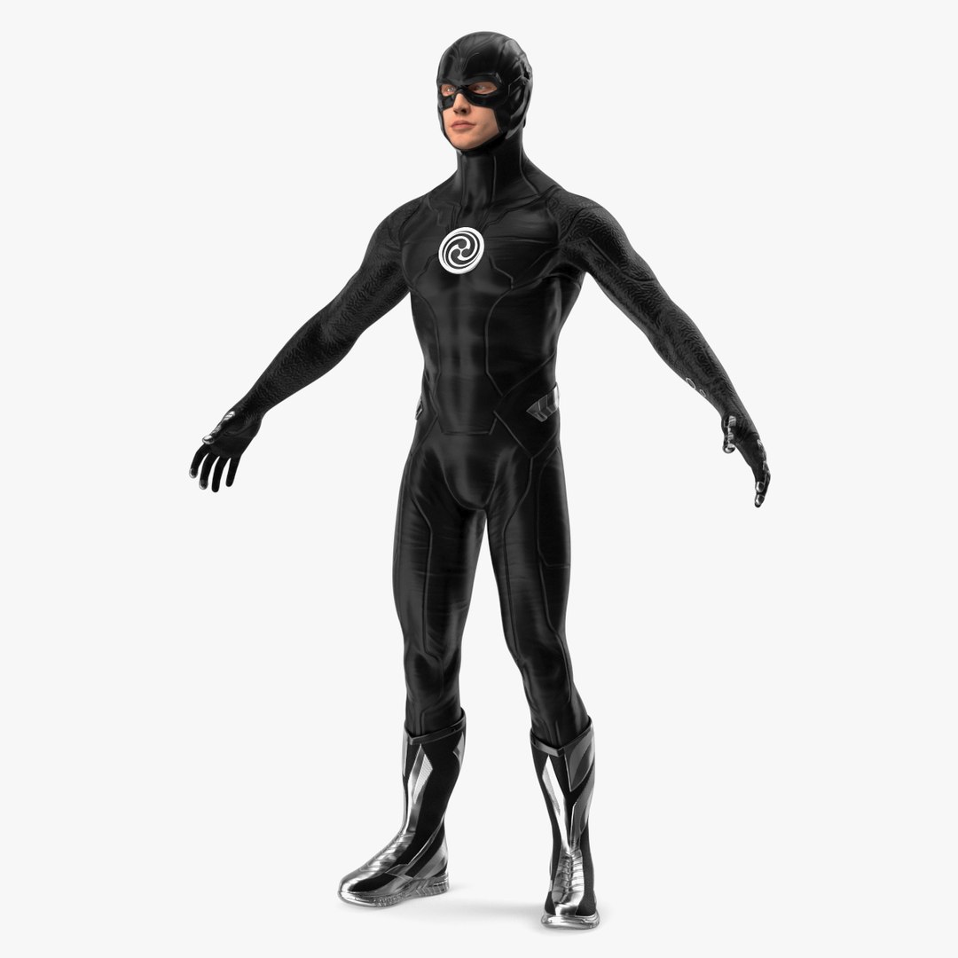 Superhero Character A-pose 3D model - TurboSquid 2073175