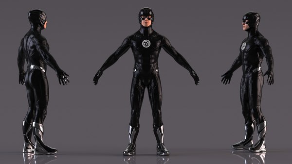 modelo 3d Superhero Character A-pose - TurboSquid 2073175