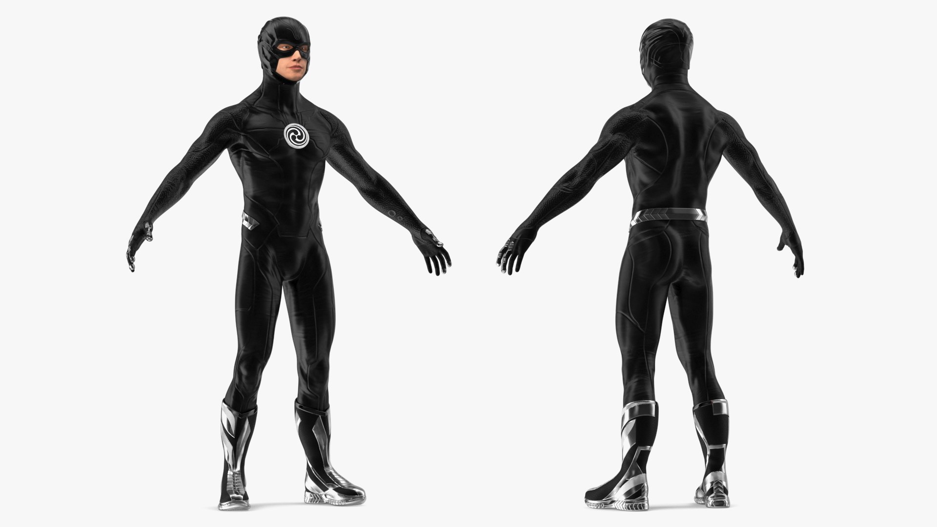 Superhero Character A-pose 3D model - TurboSquid 2073175