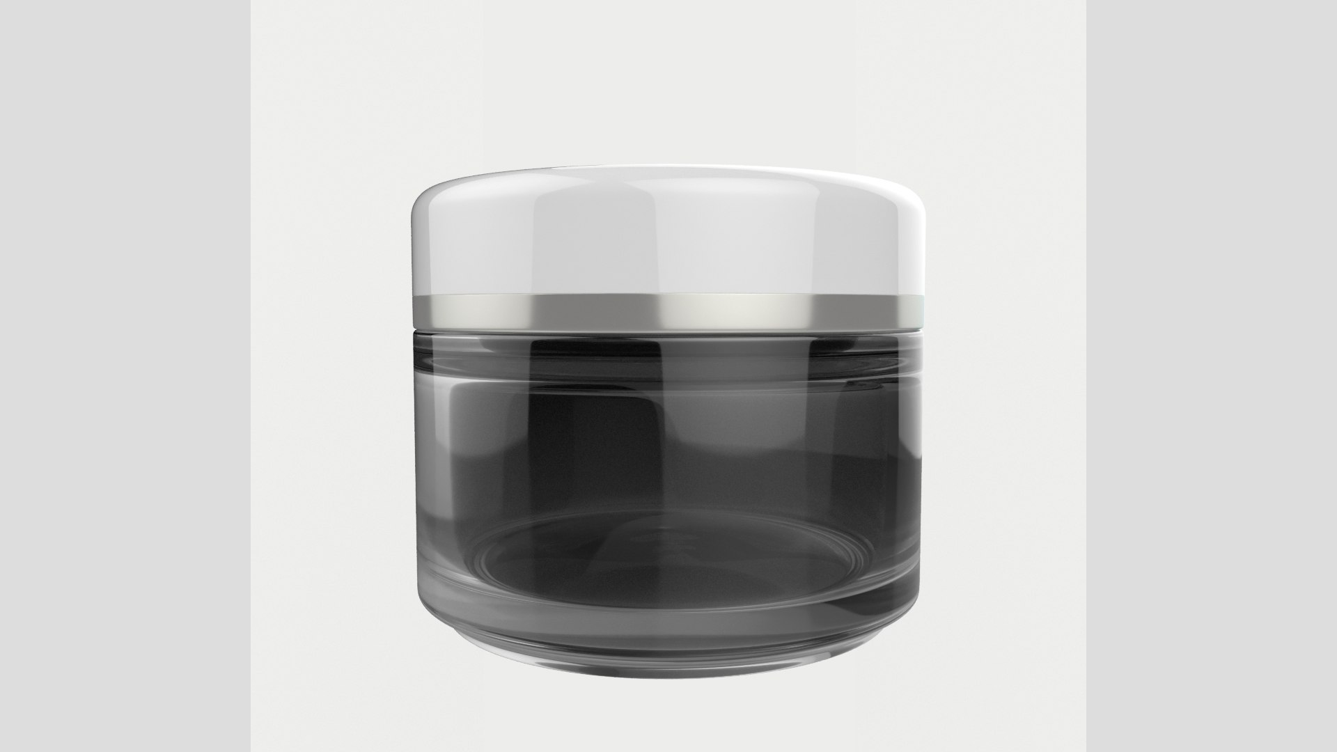 3D 50ml Cosmetics Jar Low Poly High Poly - TurboSquid 1909469