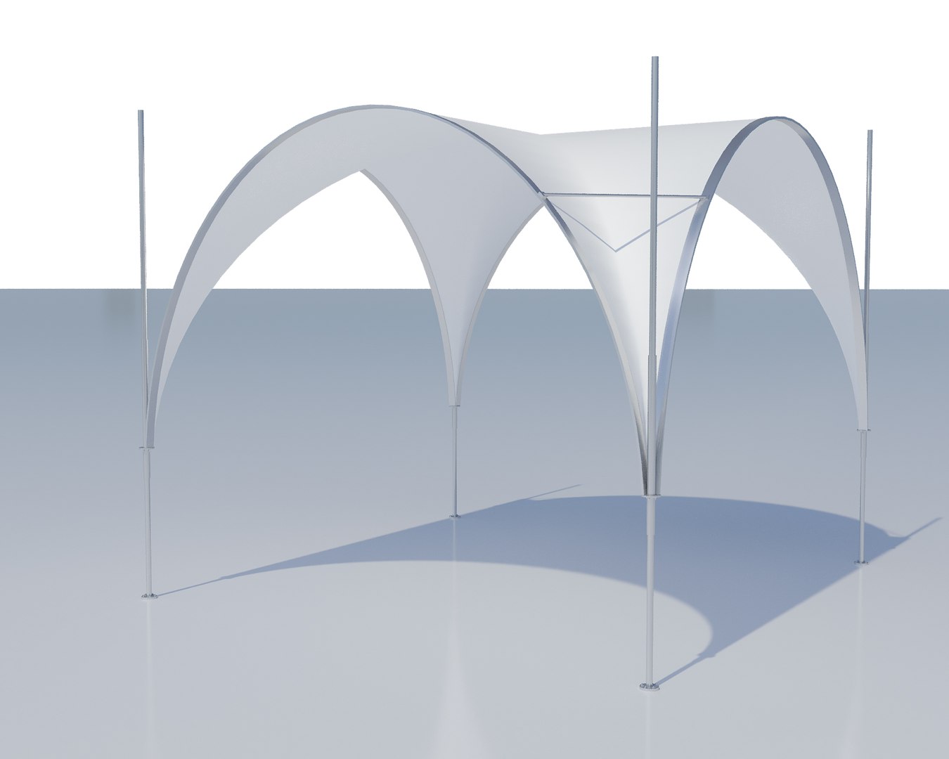 Event tent 3D model - TurboSquid 1606463