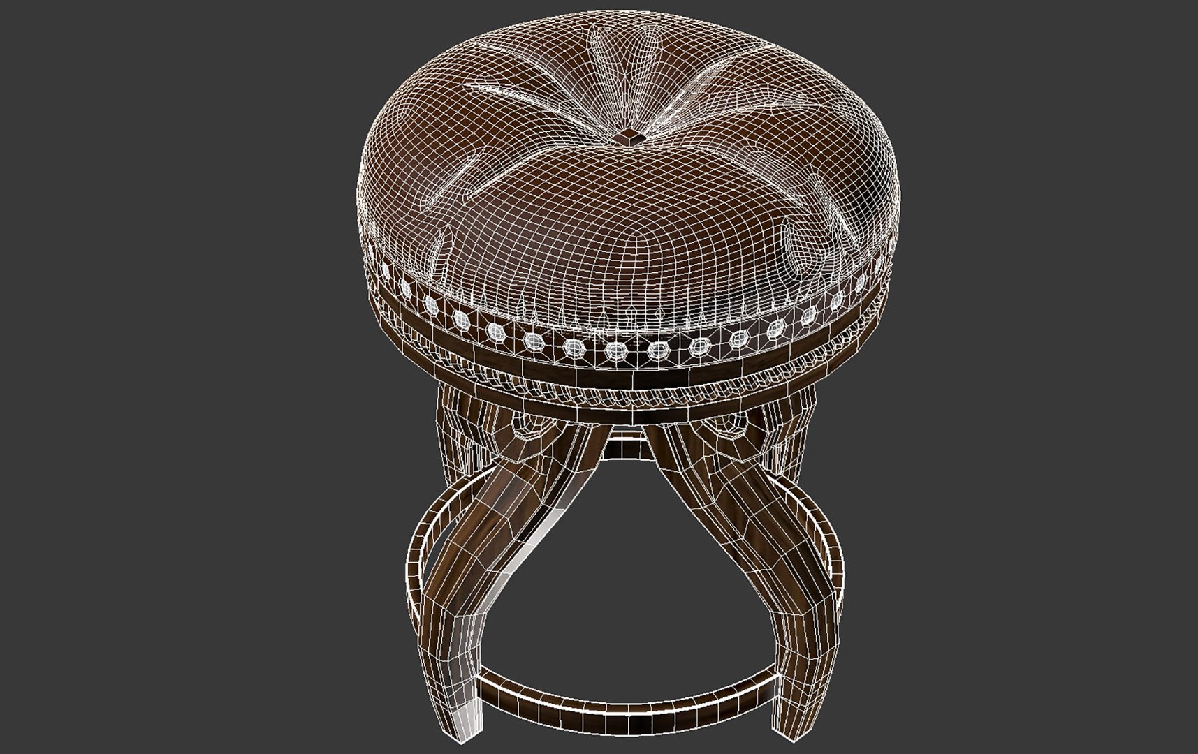 3D Stool Classic Model - TurboSquid 1952808