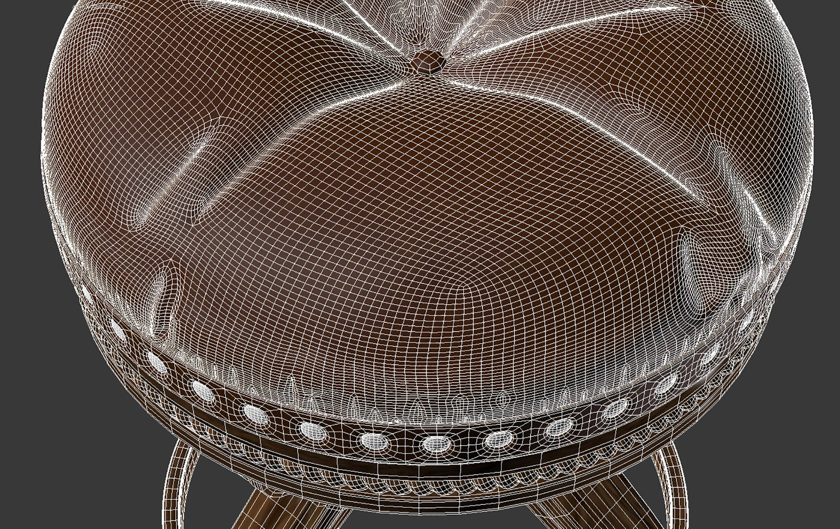 3D Stool Classic Model - TurboSquid 1952808