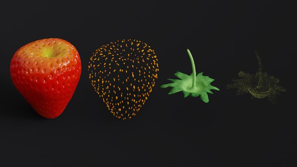 modelo 3d fresas - TurboSquid 2024327
