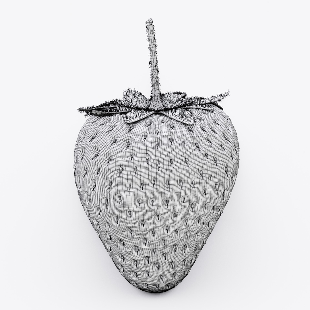 Strawberries 3D Model - TurboSquid 2024327