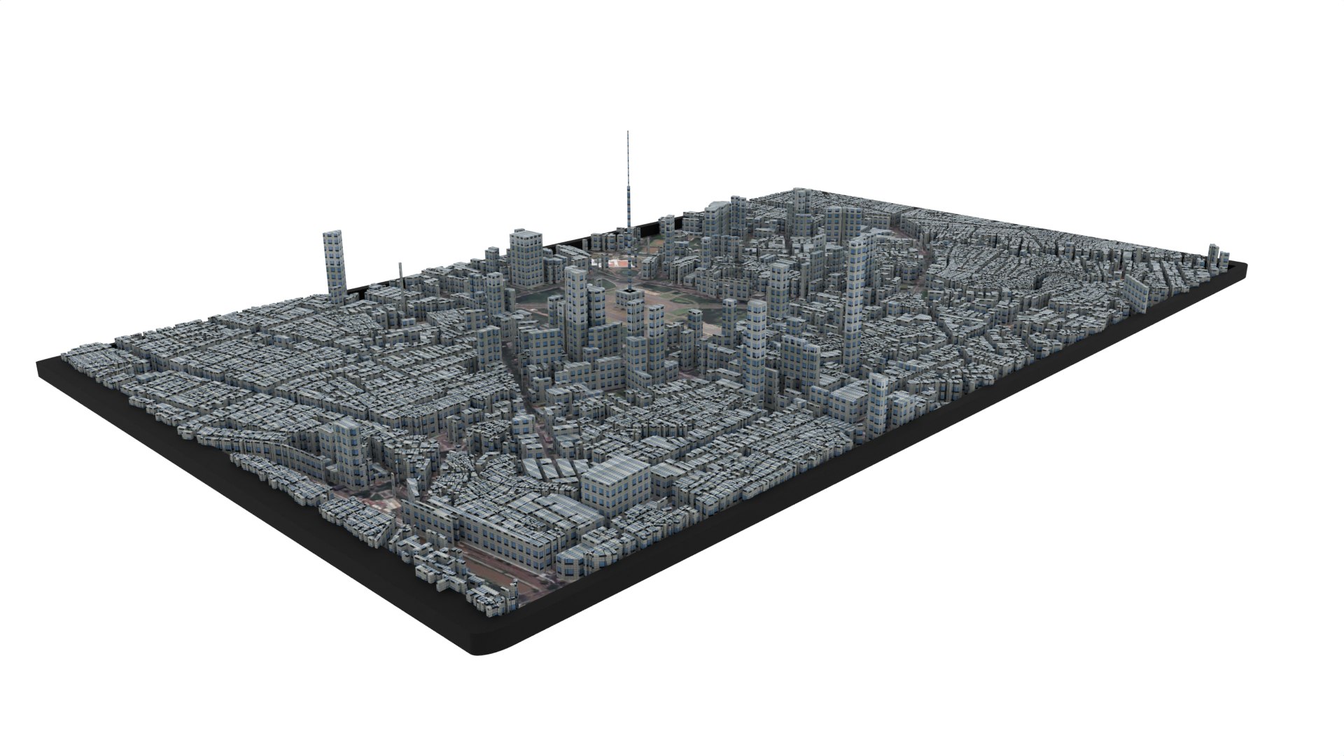 3D City Of Cakarta Model - TurboSquid 2035313