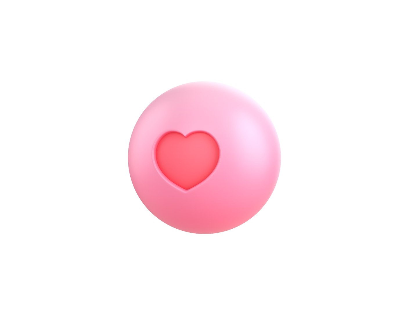 Heart Ball 3D - TurboSquid 2239926