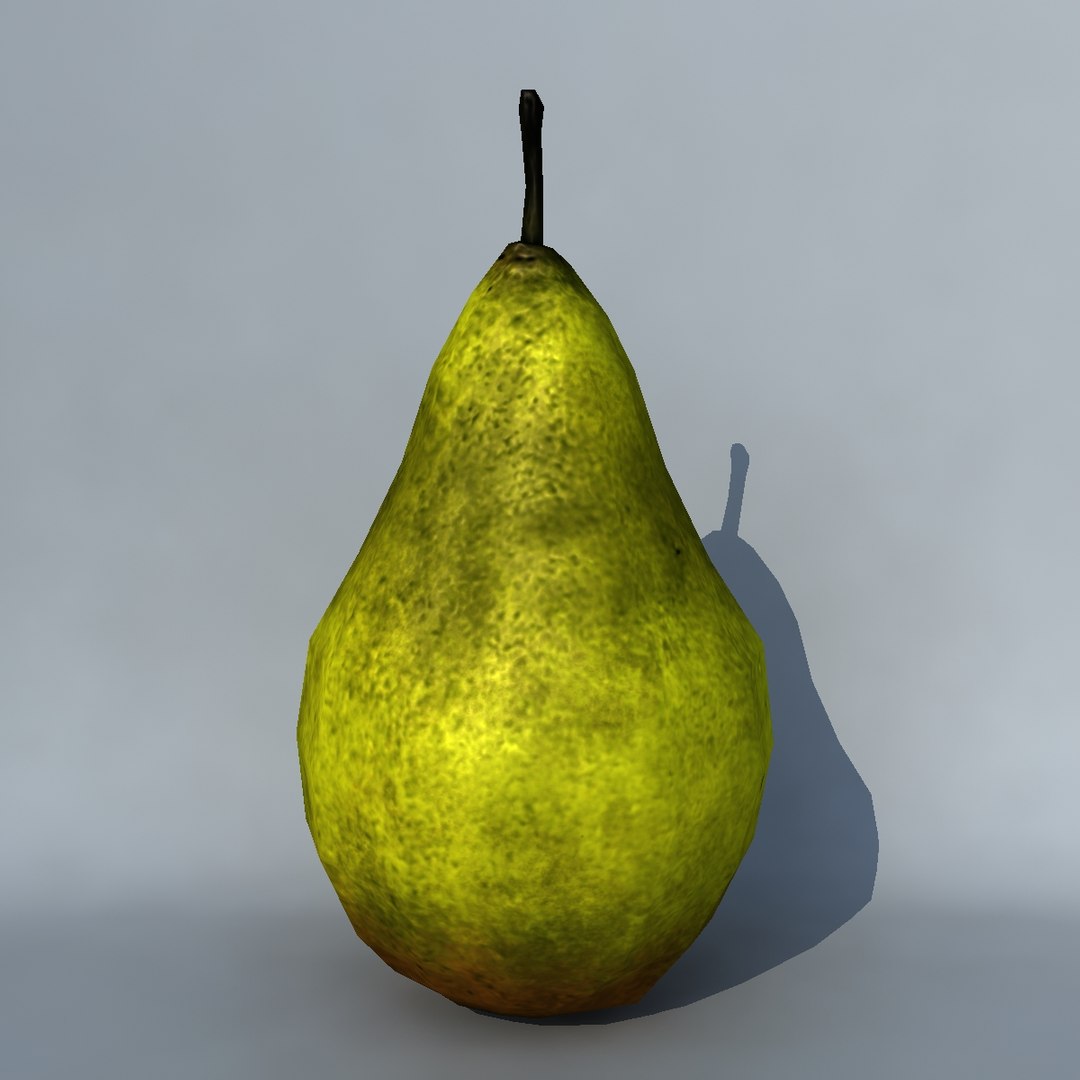 3d Model Fruit Pear