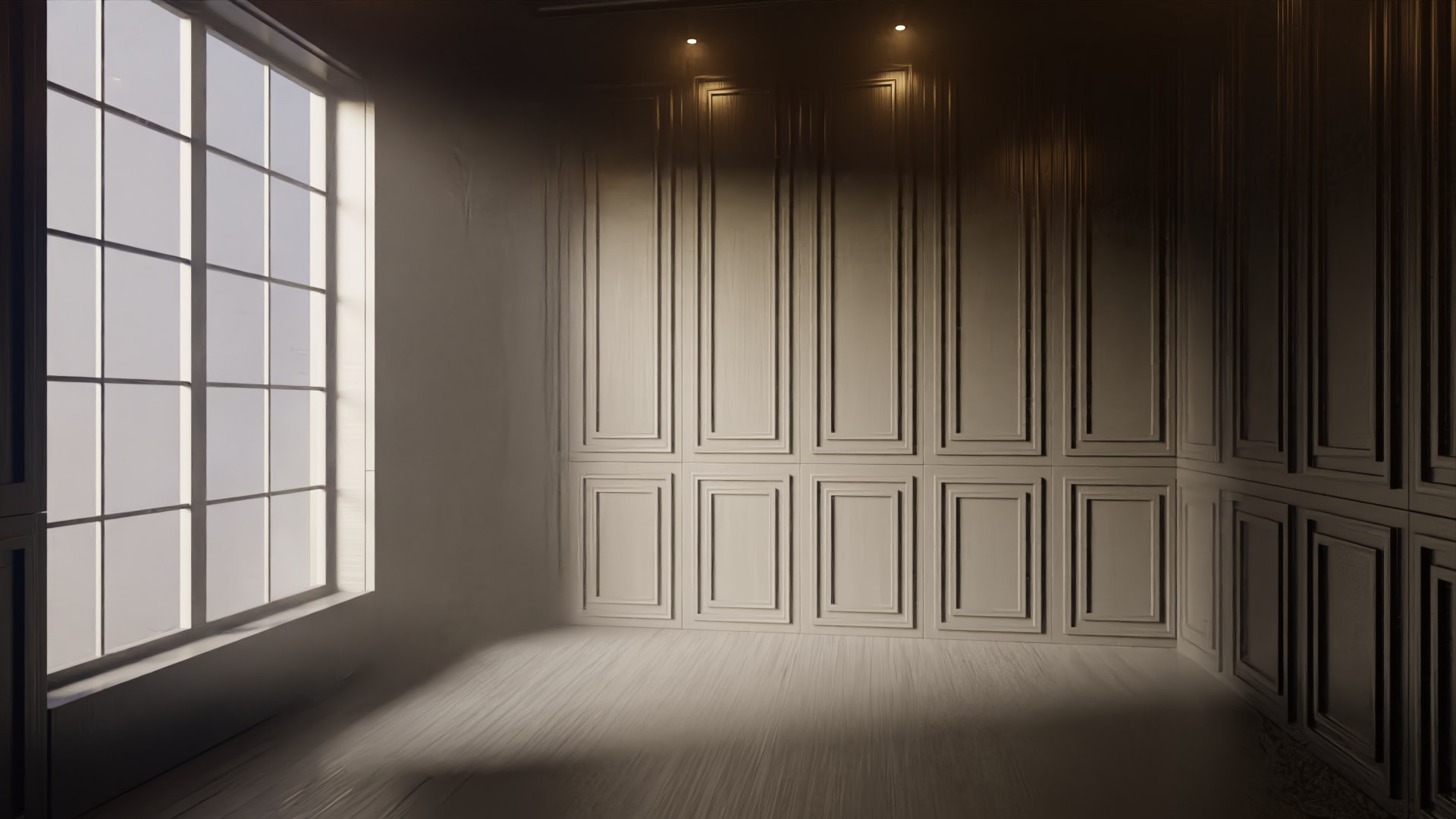 3D Ready To Use Photo-Realistic Empty Room In Blender And UE5 Model ...