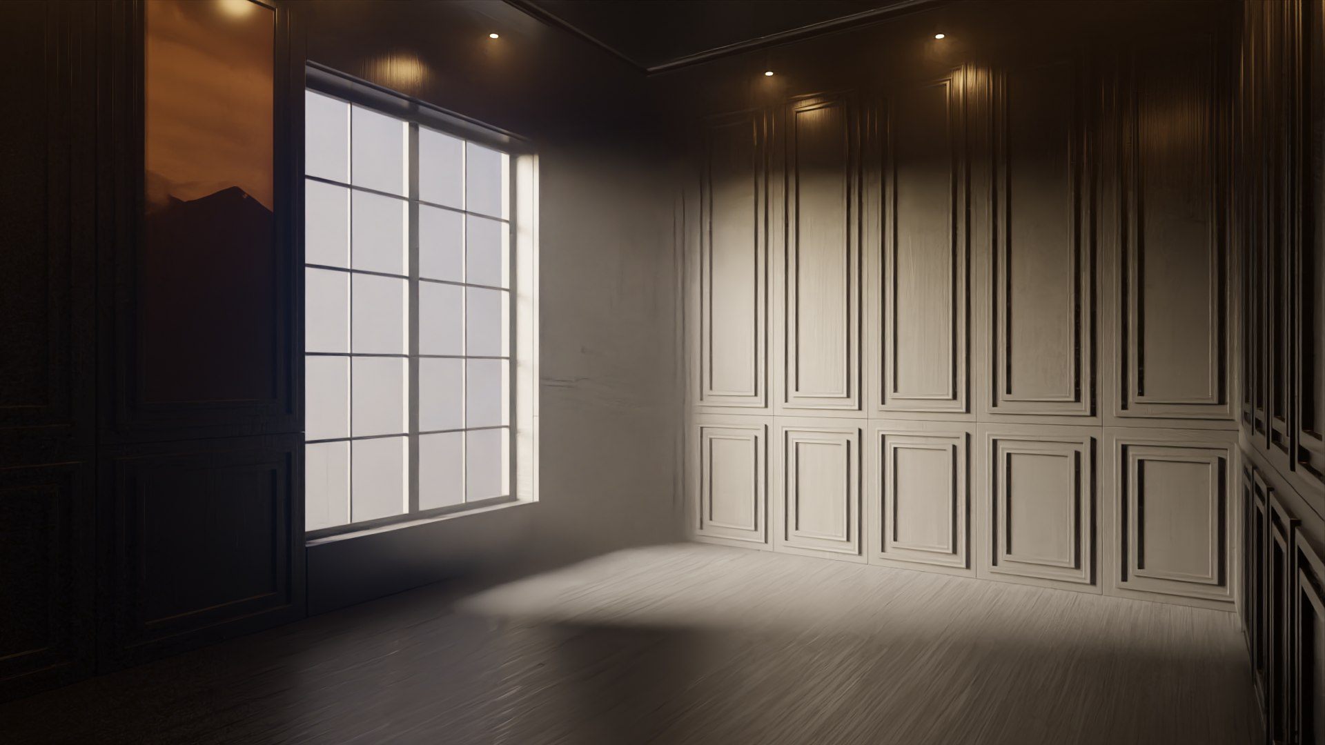 3D Ready To Use Photo-Realistic Empty Room In Blender And UE5 Model ...
