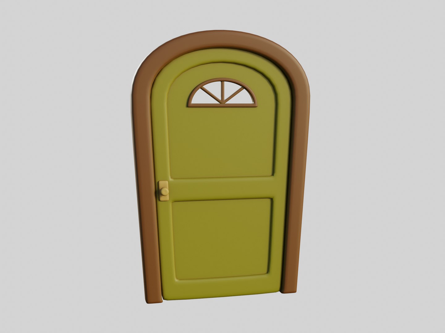 3D Cartoon Door 14b - TurboSquid 1916478