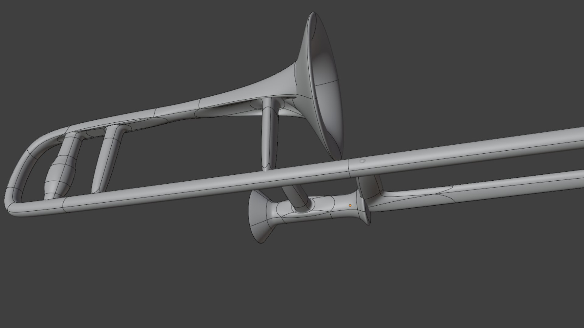 Trombone 3D Model - TurboSquid 2535125