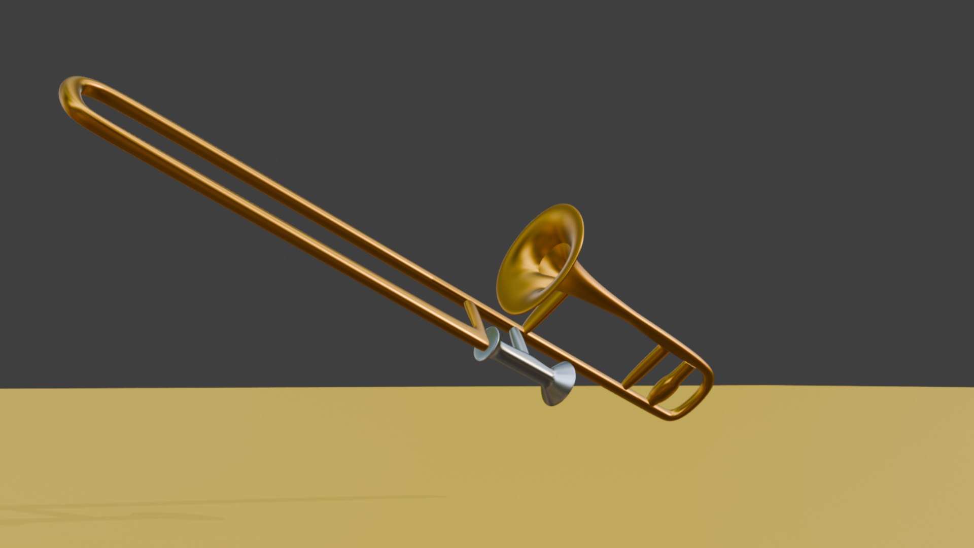 Trombone 3D Model - TurboSquid 2535125