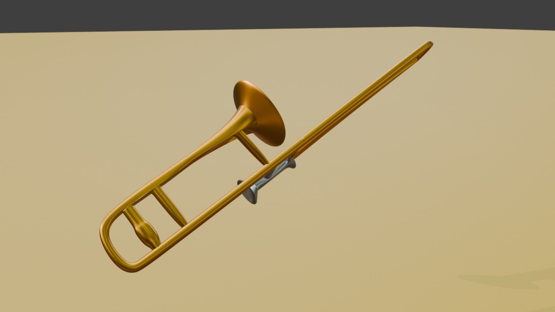 Trombone 3D Model - TurboSquid 2535125