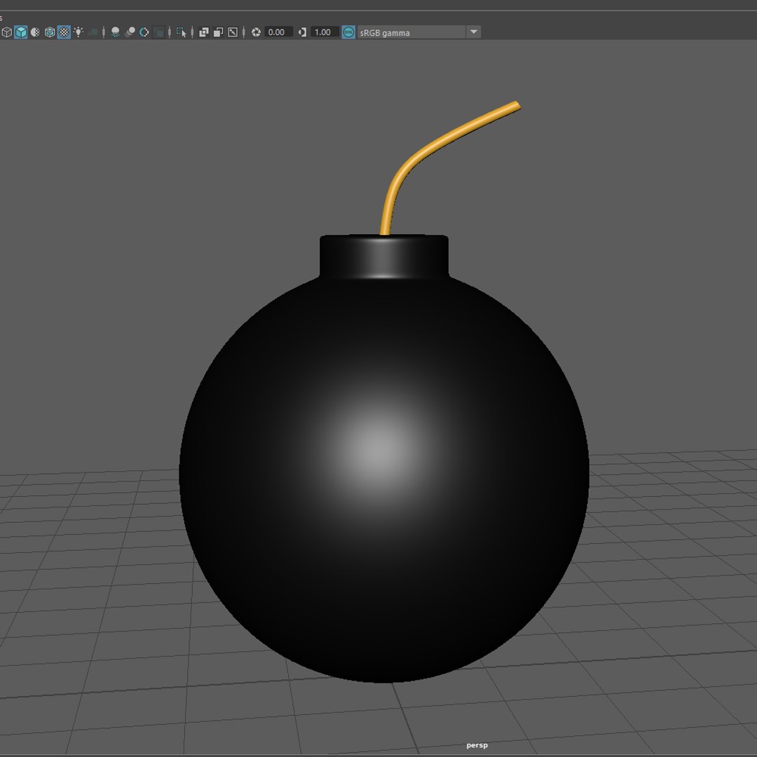 Cartoon Bomb 3D - TurboSquid 1580624