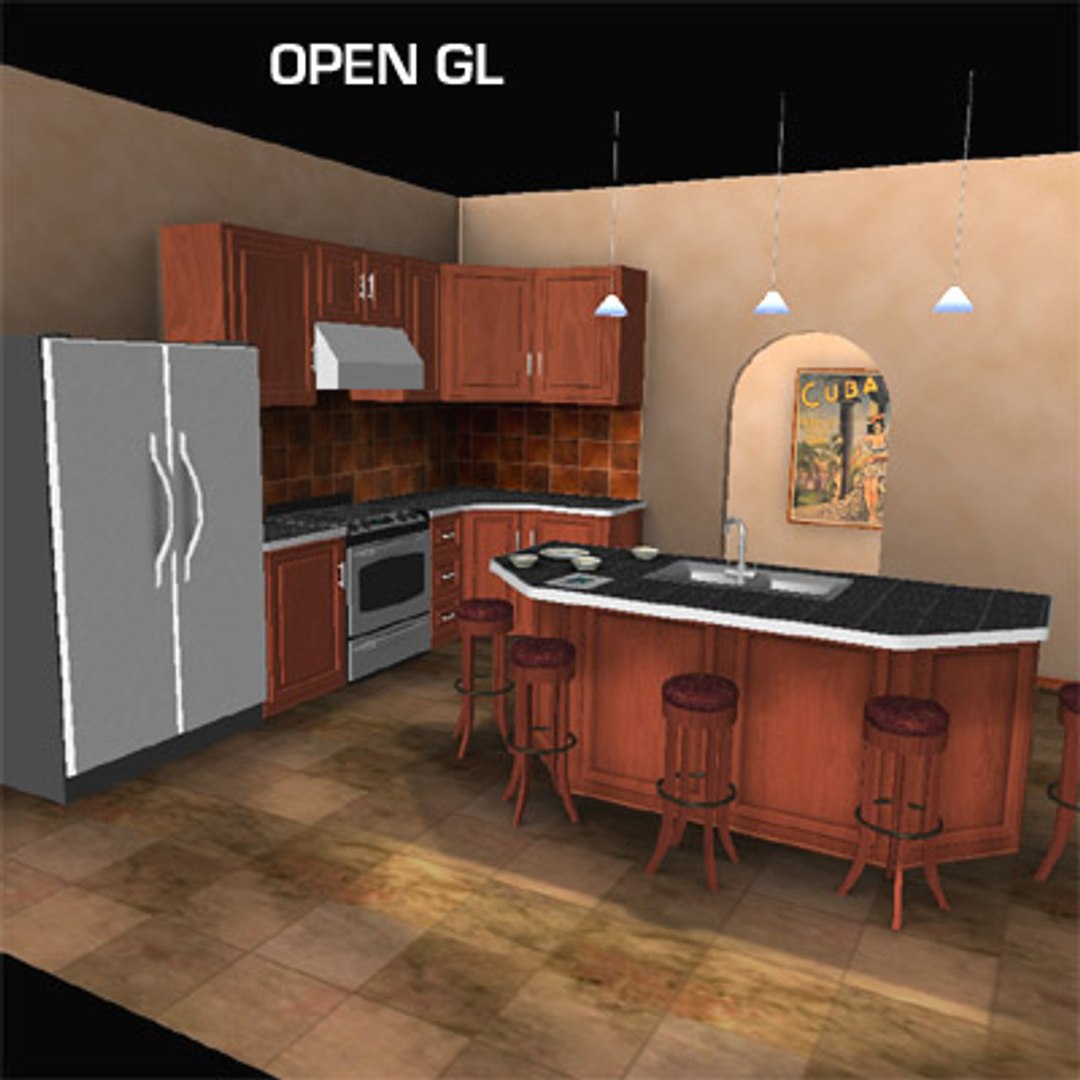 Lightwave Kitchen Example