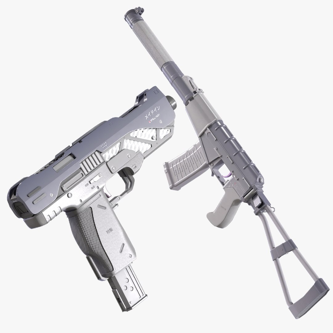 AS VAL TYPE III RIFLE X MIDNIGNT X PISTOL NETBLUE EDITION STELL TECH 3D ...