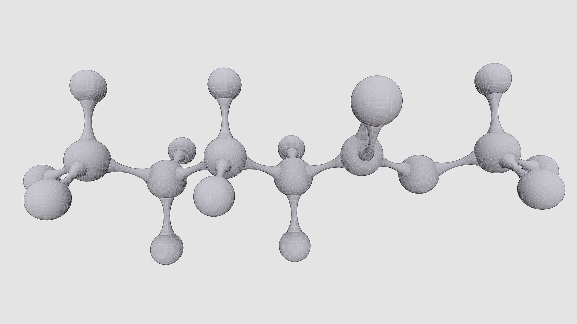 3D Methyl Pentanoate Molecule With PBR 4K 8K - TurboSquid 1944706