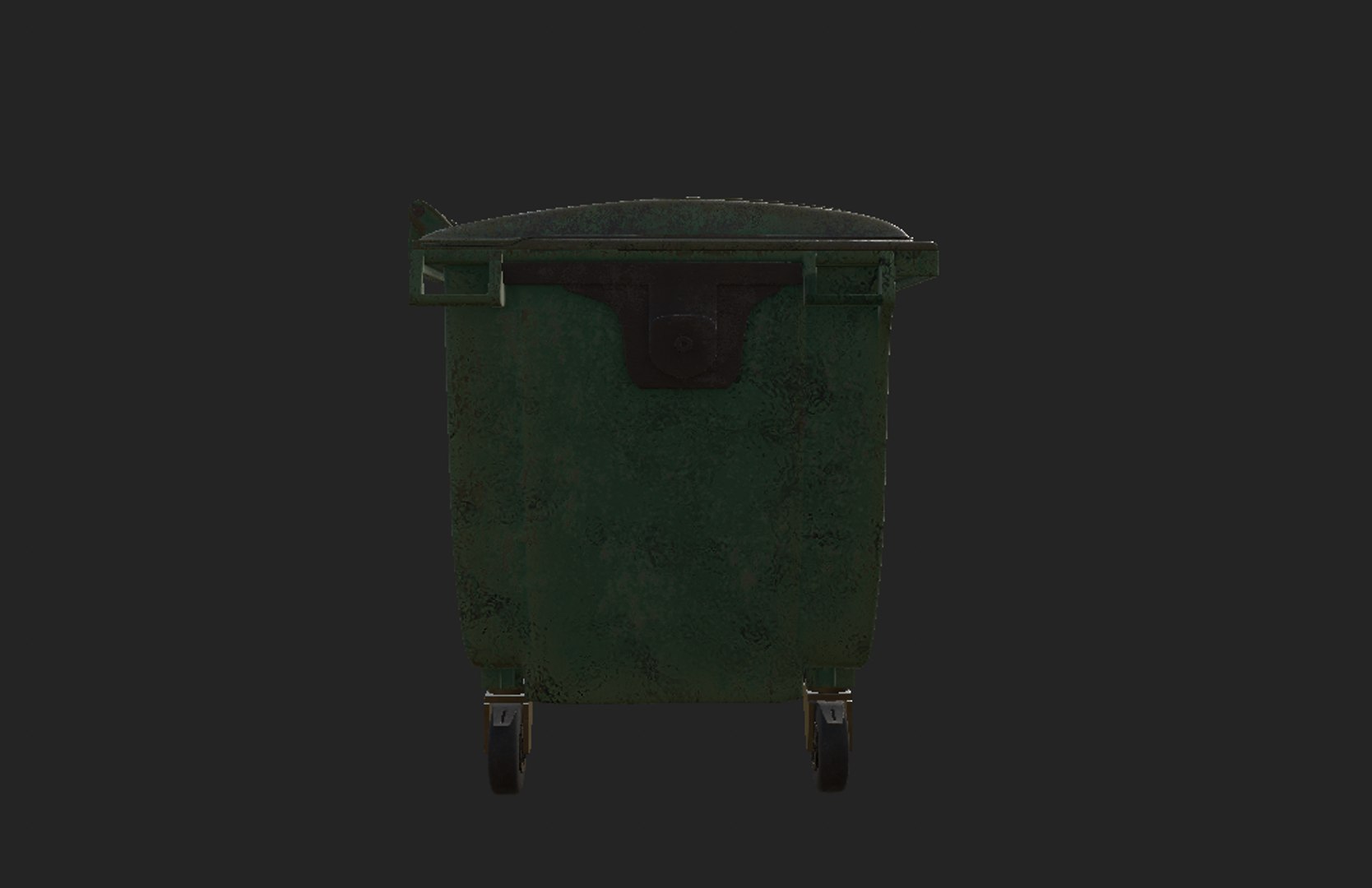 3D Dustbin Old - Trash Can Animation Ready With Shaders 3D Model 3D ...