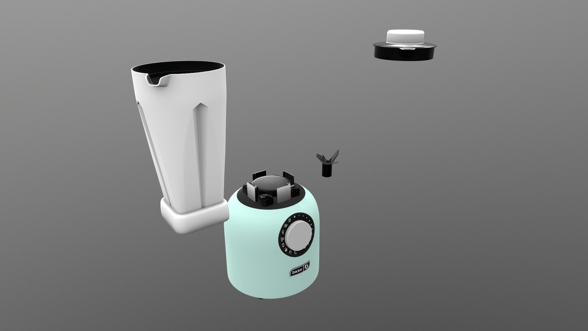 3D Mixer Grinder Model - TurboSquid 2023735