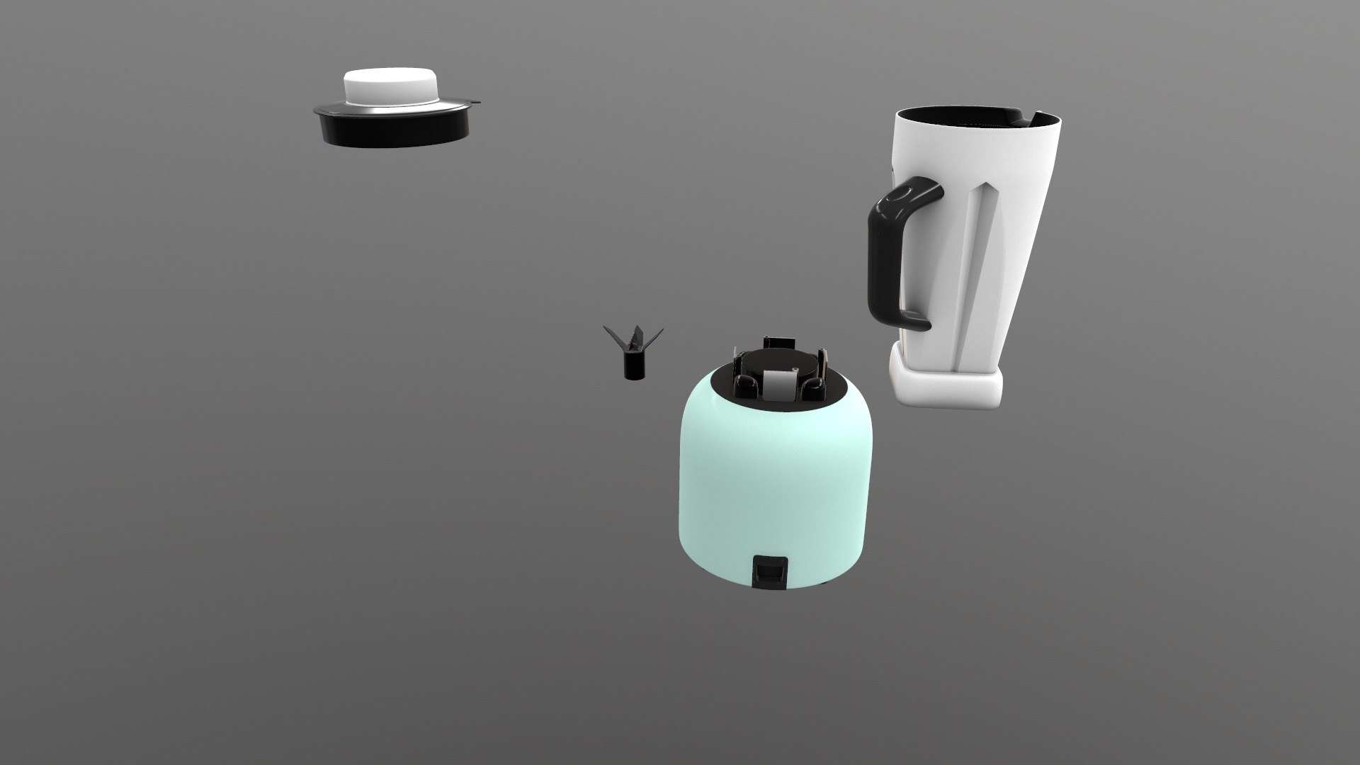3D Mixer Grinder Model - TurboSquid 2023735