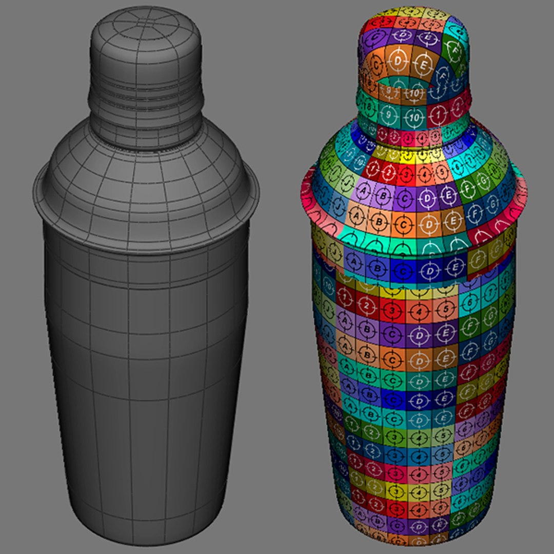 Cocktail Shaker 3d Ma