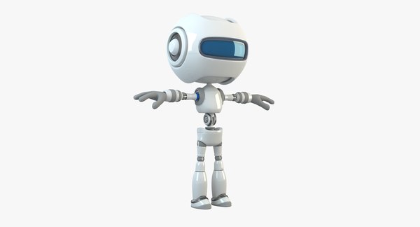 robot bot 3d model