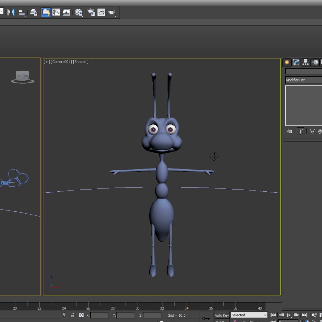 3D Model Ant Cartoon - TurboSquid 1629731