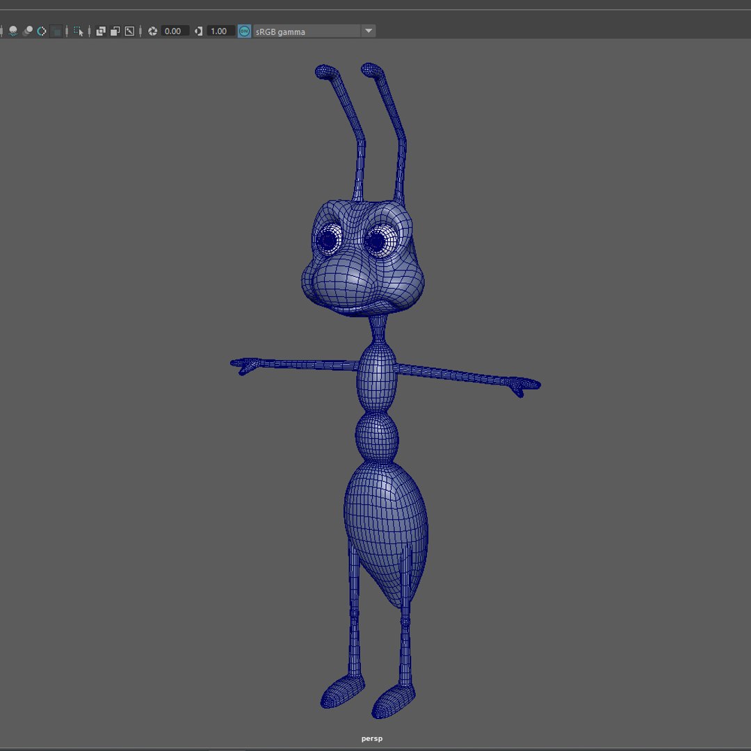 3D Model Ant Cartoon - TurboSquid 1629731