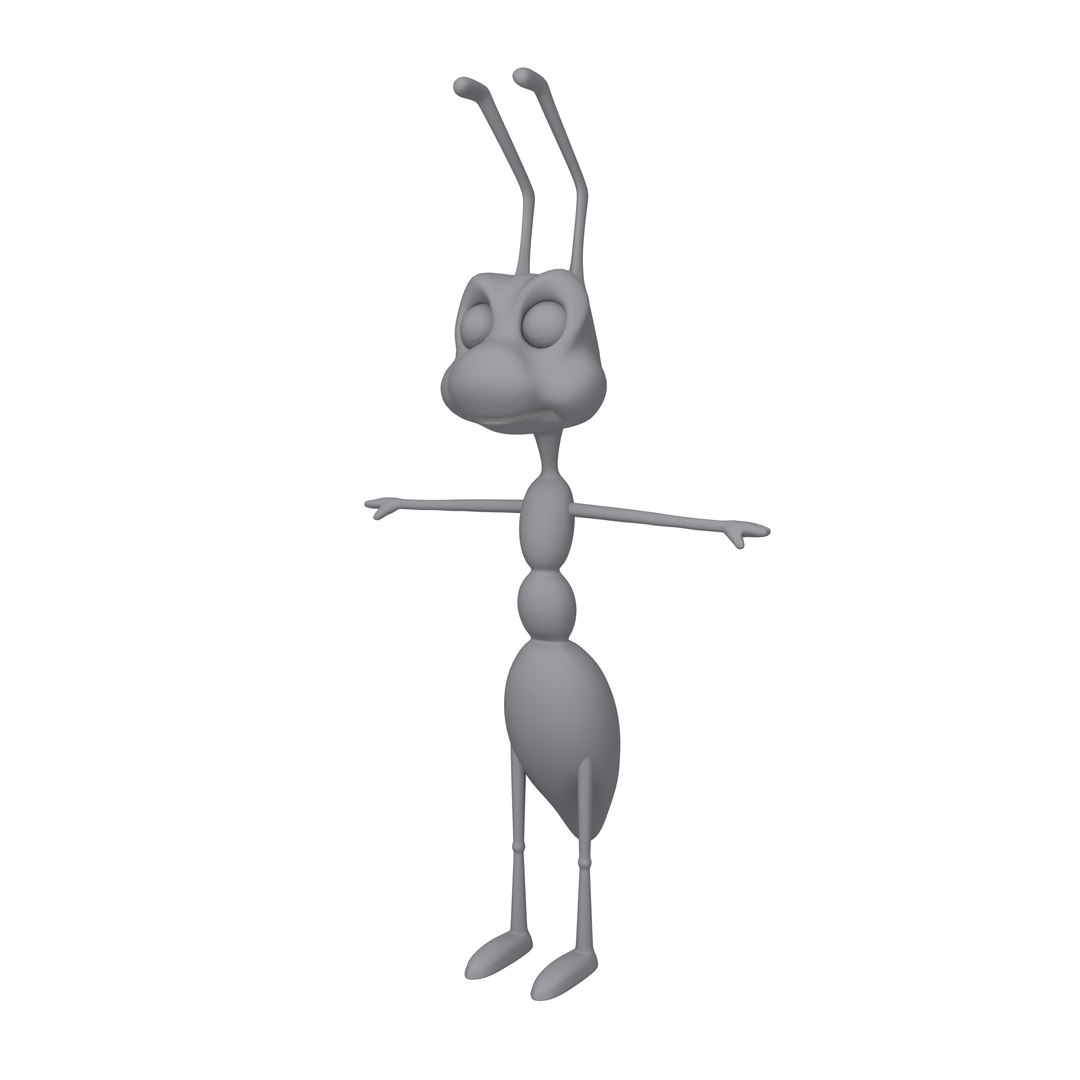 3D Model Ant Cartoon - TurboSquid 1629731