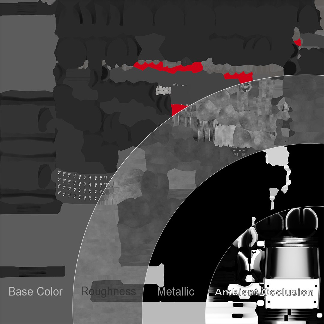 3D Dumbbells 8K PBR Textures Model - TurboSquid 1892579